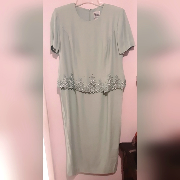 R & M Richards | Dresses | Rm Richards Formal Long Dress Mint Green ...
